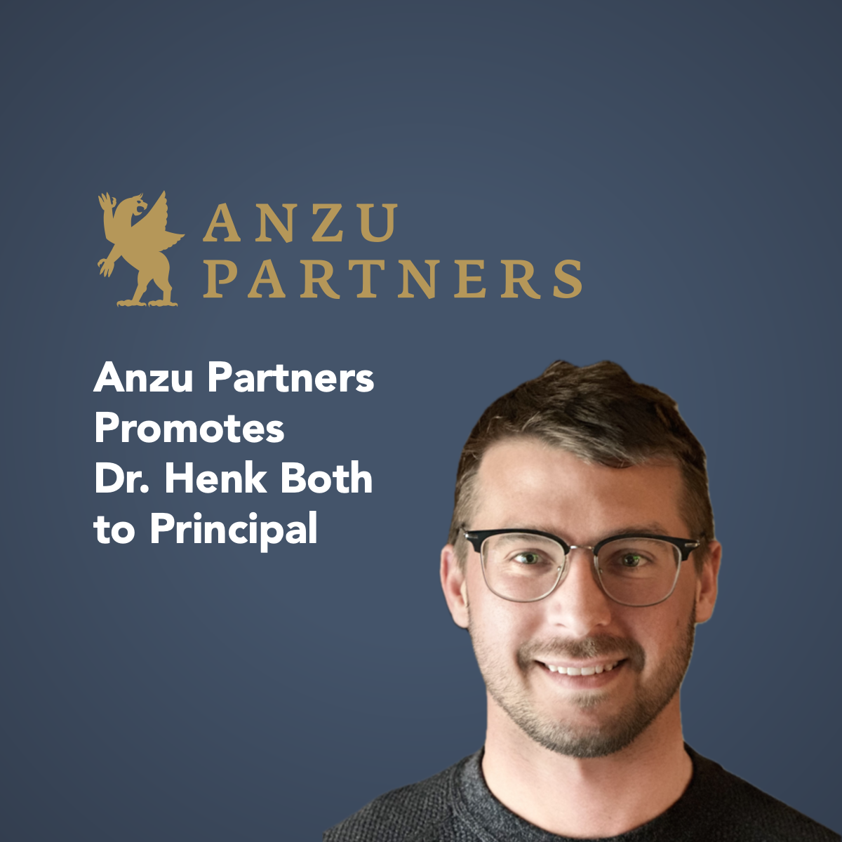 Anzu Partners Promotes Dr. Henk Both to Principal - Anzu Partners ...